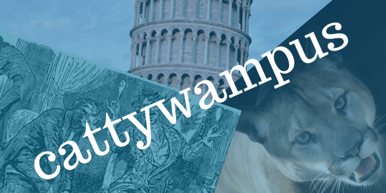 The Etymology of “Cattywampus” – Useless Etymology