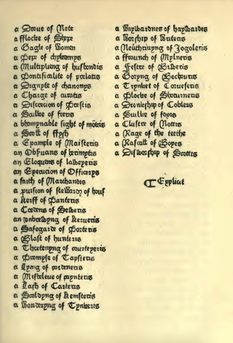 An Elocution of of Etymologists: Animal Collectives, Nouns of Assembly ...